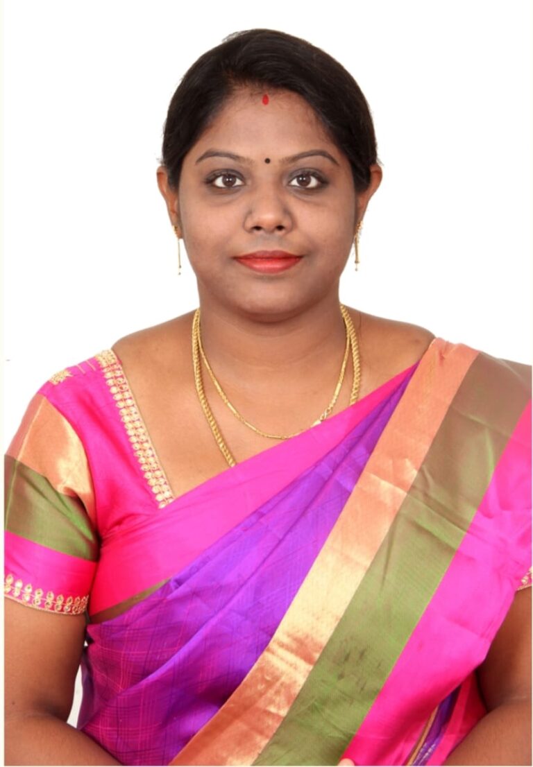 Dr. P. Suganya Devi – MBA and MCA programmes offered are affiliated to the University of Madras